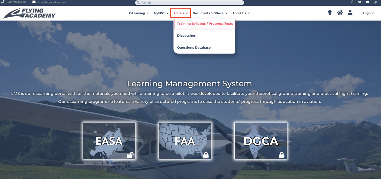 How to Pre-Solo Written Test online. – Flying Academy E-Learning